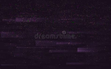 Glitch Cyberpunk Texture Digital Futuristic Backdrop With Noise Modern Video Distortions