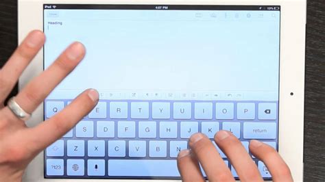 Keyboard Underscore On Ipad