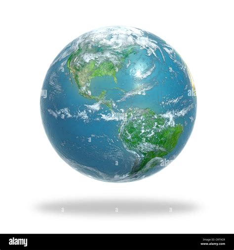 Satellite Map World Clouds Hi Res Stock Photography And Images Alamy