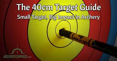 Essential 40cm Target Guide For Archery Archery Compass