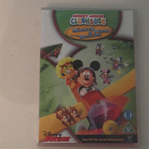Dvd Disneys Mickey Mouse Clubhouse Mickey And Pluto To The Rescue