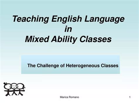 Ppt Teaching English Language In Mixed Ability Classes Powerpoint Presentation Id1457946