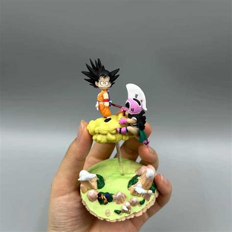 Dragon Ball Figure Bulma Chichi Son Goku Cute Girl Statue Hentai Anime