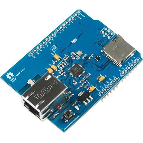 W5200 Ethernet Shield Wiznet For Arduino Board Sos Electronic