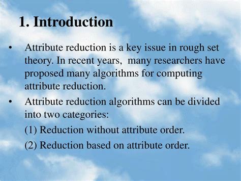 Ppt A Quick Algorithm For Knowledge Reduction Based On Quick Sort
