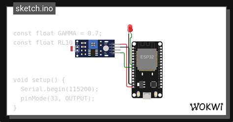 Challange 8 Lampu Otomatis Berdasarkan Intensitas Cahaya Wokwi Esp32 Stm32 Arduino Simulator