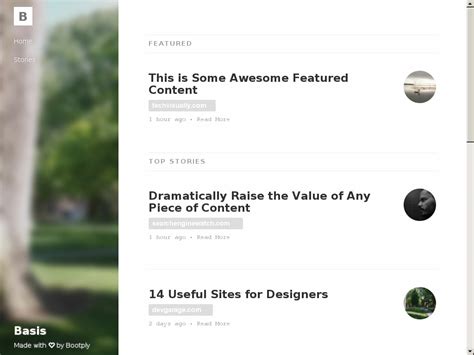 Weve Created A Few Bootstrap Starter Templates Bootstrap Code On Tumblr