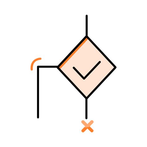 Flowchart Generic Outline Color Icon