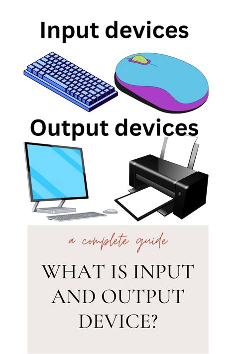 Input And Output Devices For Computers
