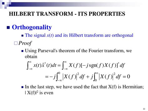 Ppt Hilbert Transform Powerpoint Presentation Free Download Id6301560