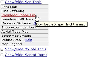 Shape File Exports
