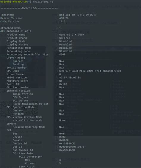 linux下nvidia smi命令解析 木十的博客