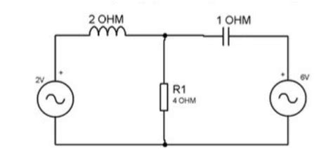 solved find the current flowing through a 4 ohm resistor