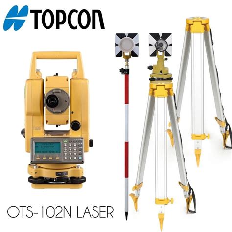 Jual Total Station Topcon Ots 102n Laser Bersertifikat Kalibrasi