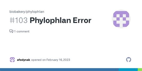 Phylophlan Error Issue Biobakery Phylophlan GitHub
