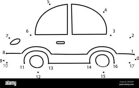 Dot To Dot Printable Car At Gancadeblog Blog