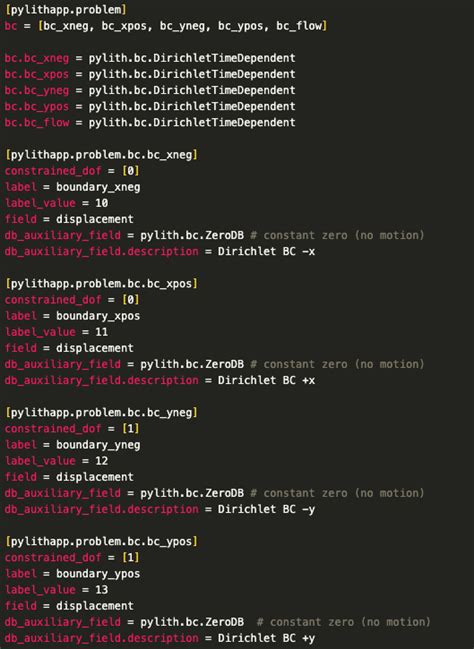 am i setting up my pylith simulation correctly pylith