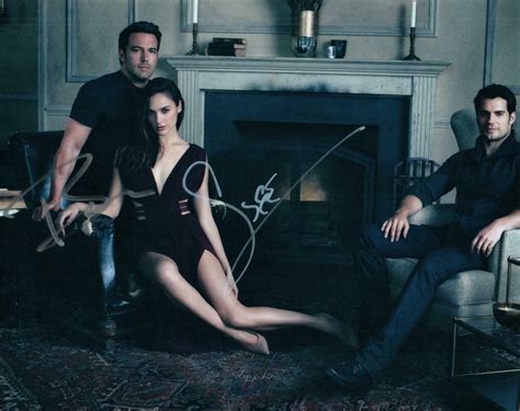 Gal Gadot Ben Affleck 8x10 Signed Photo Autographed Picture Coa