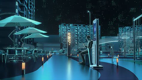 智慧社区三维动画展示 colorvision 站酷zcool