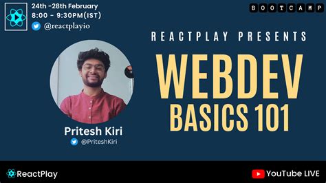 Free Bootcamp Web Development Basics 101 Open Collective