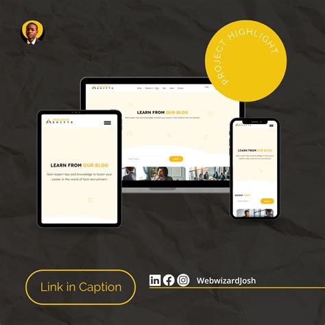 Joshua Fagbola On Linkedin Webdesign Wordpress Blogdesign Analogueshifts Webwizardjosh