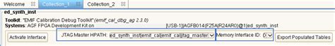 11 7 3 launching the emif debug toolkit