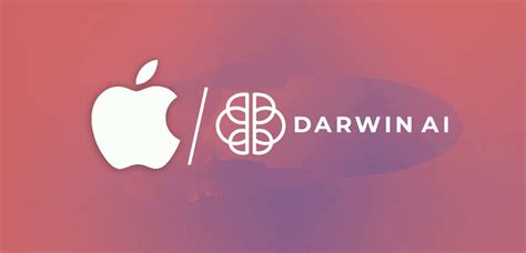 Apple Acquiert La Startup Darwinai En Prévision De Lintégration De L