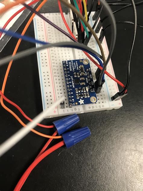 Using MPR121 Sensor To Control LED Tape Sensors Arduino Forum