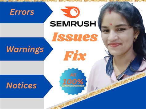 Fix Semrush Site Audit Issues Semrush Errors Resolution Technical