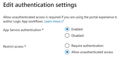 Standard Logic App And Authentication With Easyauth Janne Mattila