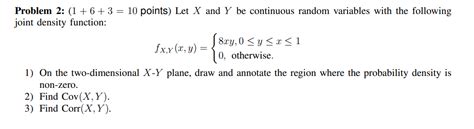 solved problem 2 1 6 3 10 points let x and y be