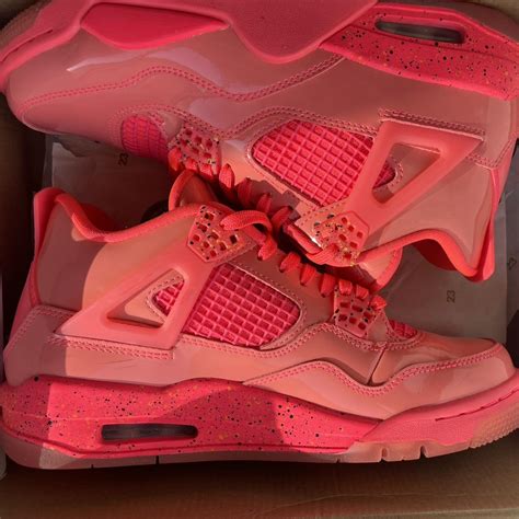 Womens Air Jordan 4 Retro ‘hot Punch Size Depop