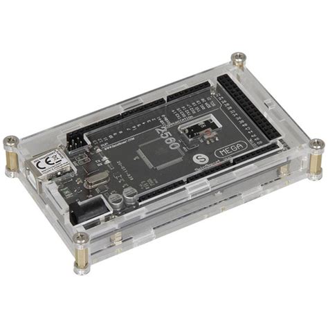 Joy It Transparent Acrylic Housing For Arduino Mega Board Rapid Electronics
