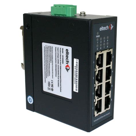 Unmanaged Ethernet Switch 8 Port Eltech