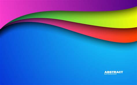 Abstract Papercut Overlap Layer Colorful Background 11894649 Vector Art At Vecteezy