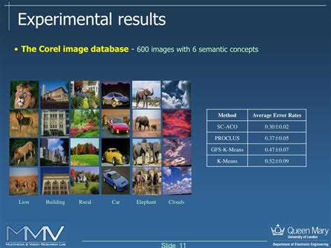 ppt clustering of visual data using ant inspired methods powerpoint