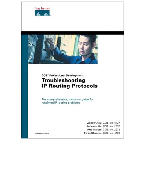 cisco press troubleshooting ip routing protocols may 2002 pdf