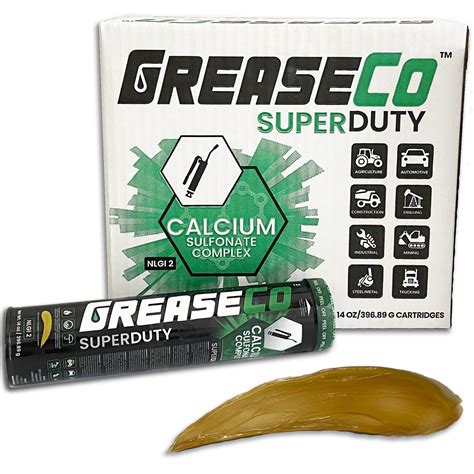 Grease Tube 14 Oz Cartridges Greaseco
