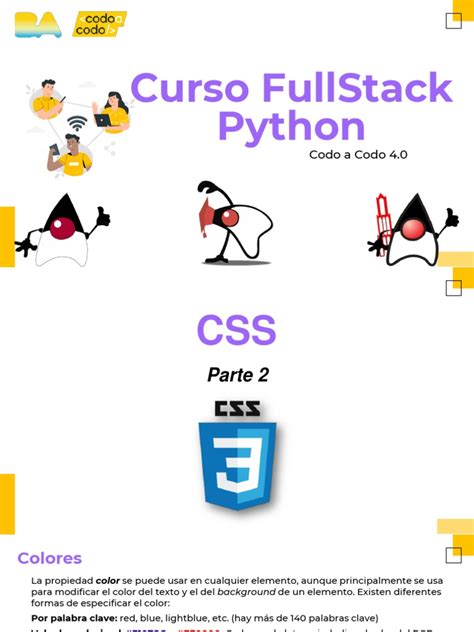06 css descargar gratis pdf html color