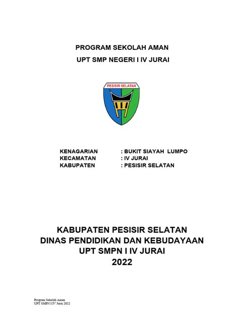 Program Sekolah Aman Pdf