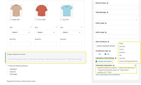 How To Create Any Payment Form With Calculation In Wordpress Fluent Forms