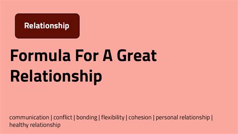 Formula For A Great Relationship 1to1help Indias No1 Eap