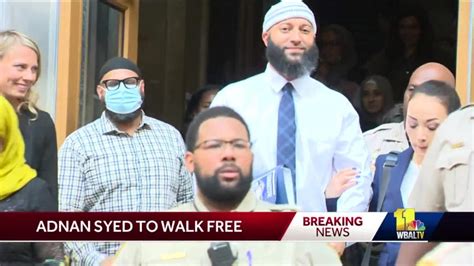 The Moment Adnan Syed Was Released From Court