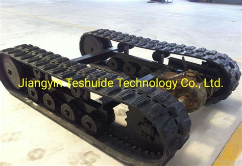 17060 Rubber Crawler Chassis Accessories For Small Excavators And