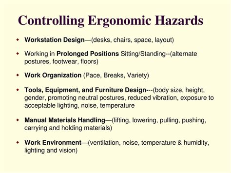 Controlling Ergonomic Hazards Determine The Most Valu Vrogue Co