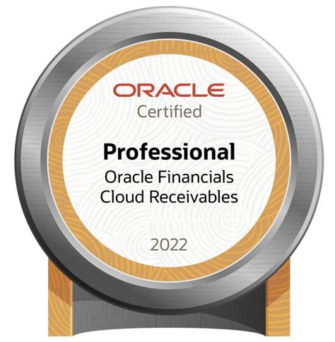 Muthu Mariappan A On Linkedin Oracle Financials Cloud Receivables 2022 Certified Implementation…