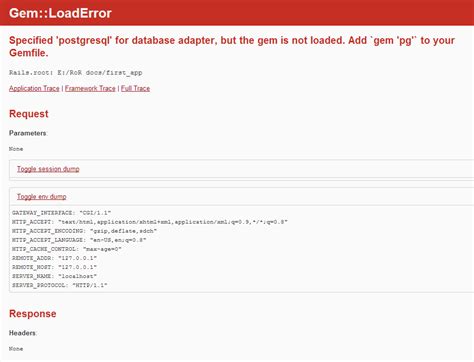 Rubygems Error Cannot Load Pg Gem On Local Windows 7 Ruby On Rails