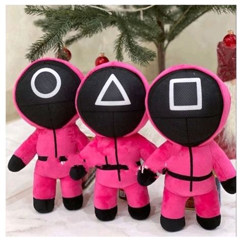 Squidward Game Doll Cute Soft Velvet Doll 30cm Shopee Malaysia