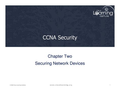 Ch2 Securing Network Devices Ccna Security Pdf