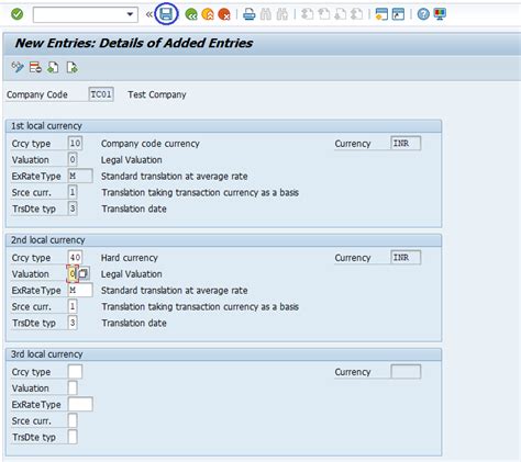 Sap Fi Currencies For Leading Ledger